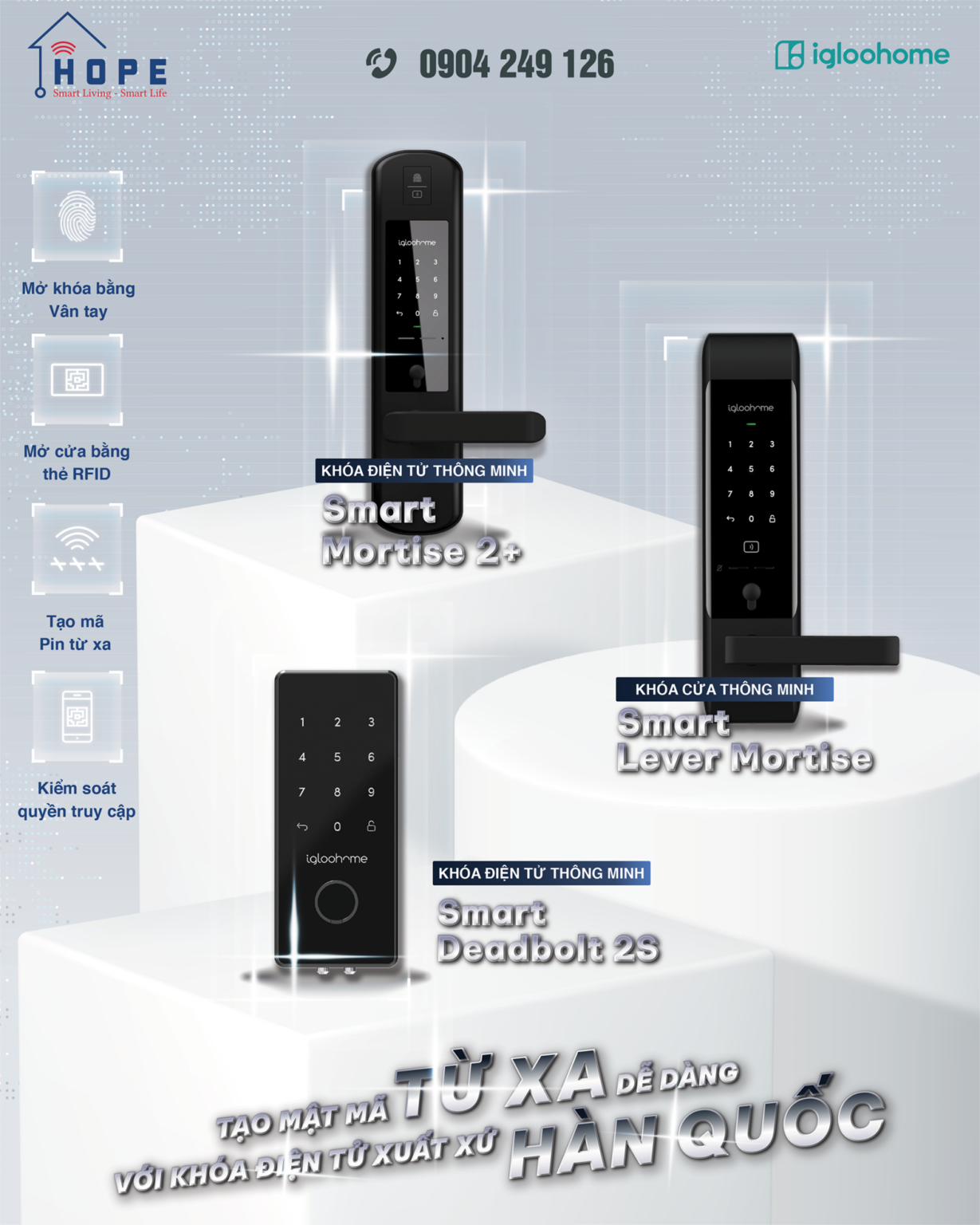 🔐 CREATE SECURITY CODE REMOTELY – ABSOLUTELY SAFE WITH IGLOOHOME - Hợp Nhất
