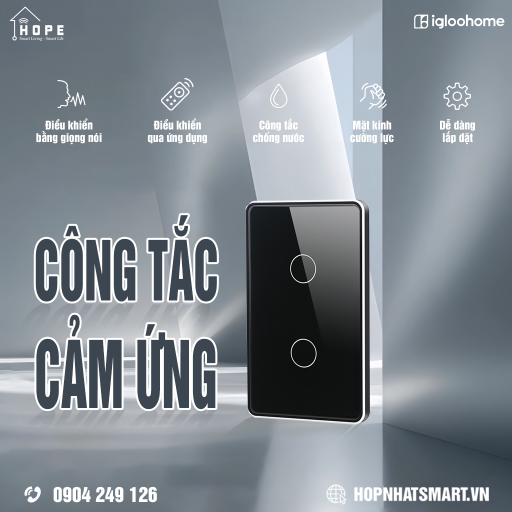 HOPE SMART TOUCH SWITCH Light touch – Turn on the future of modern ...
